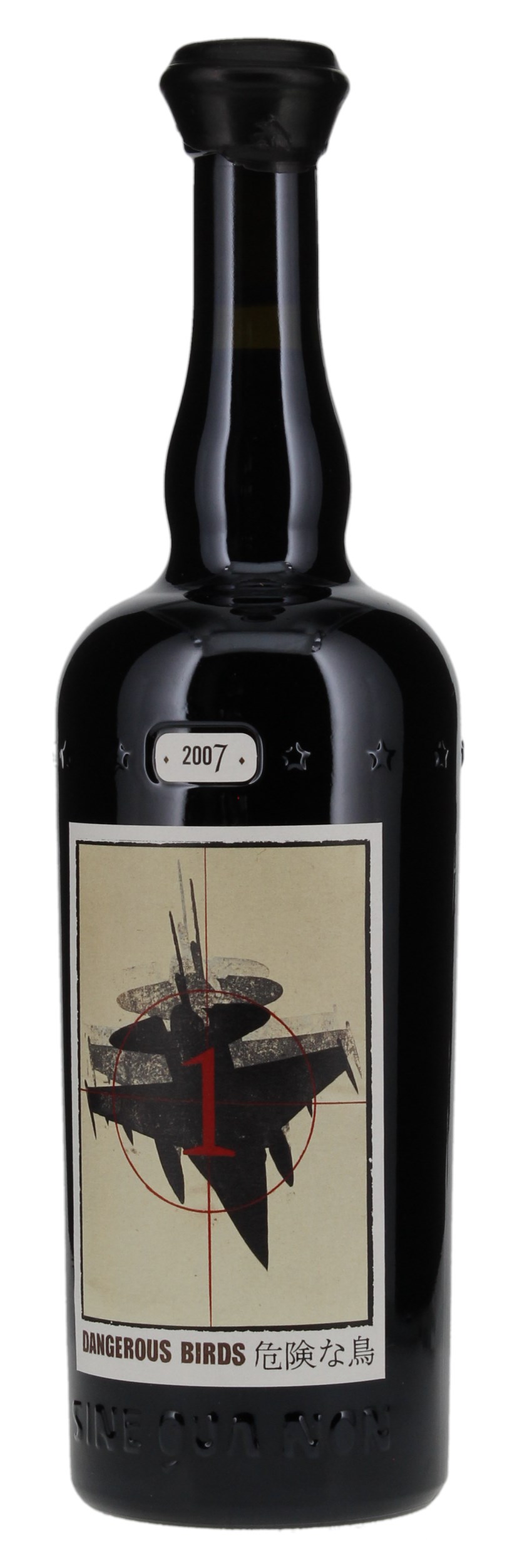2007 Sine Qua Non Dangerous Birds Estate Grenache (Fighter Jet Label ...