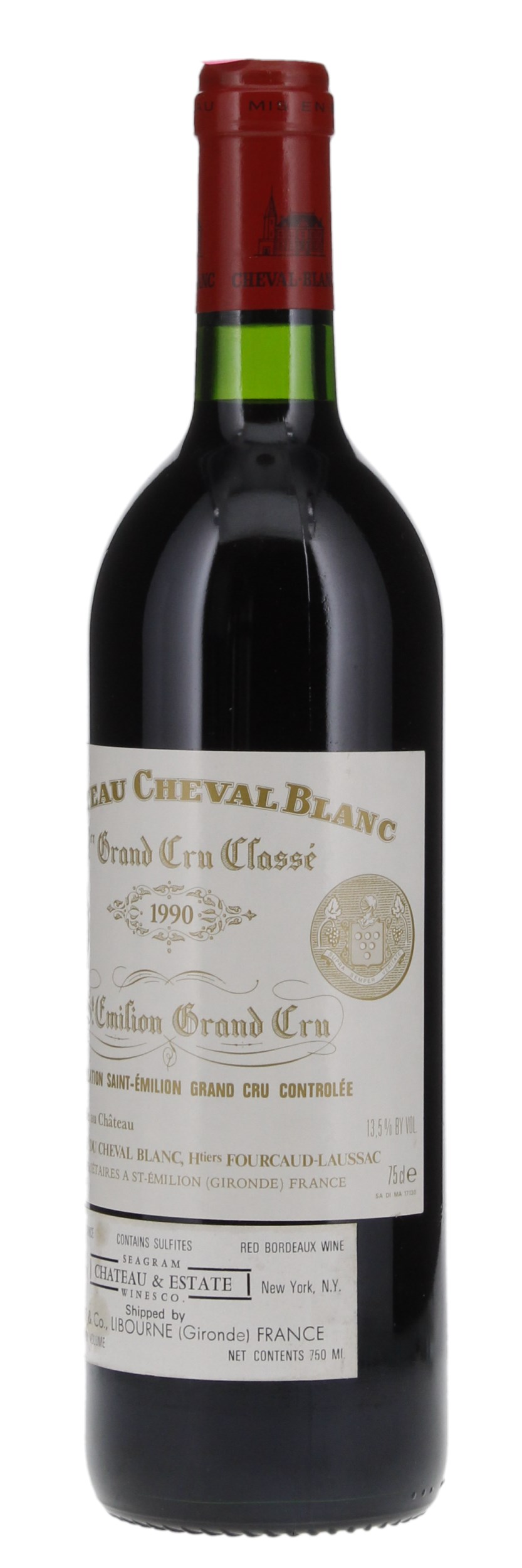 1990 Château Cheval-Blanc Bordeaux Red Blends (Claret) St.-Emilion ...