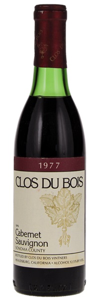 1977 Clos du Bois Cabernet Sauvignon, 375ml | WineBid | Wine for Sale
