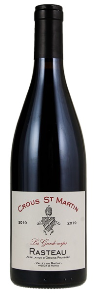 2019 Crous St. Martin Rasteau Les Garde-corps Red Blend | WineBid ...